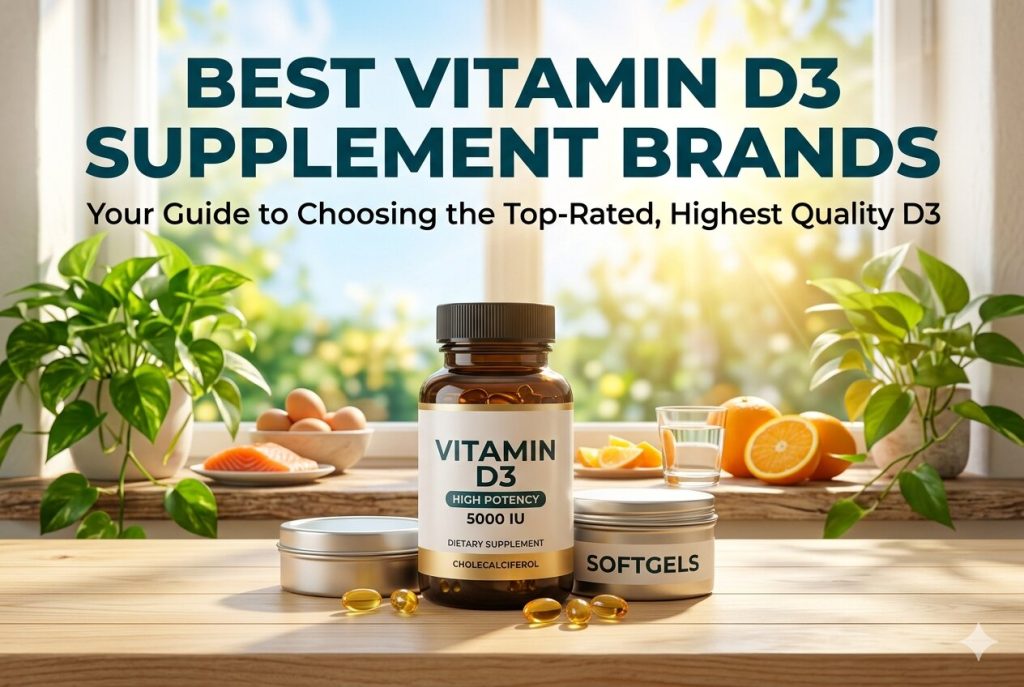 10 Best Vitamin D3 Supplement Brands (2026) - Best Brands HQ